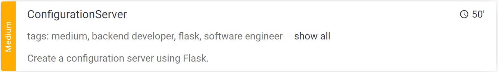Assessing Backend Developers – Codility