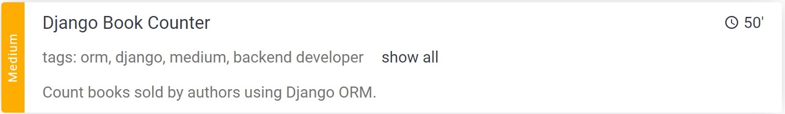 Assessing Backend Developers – Codility