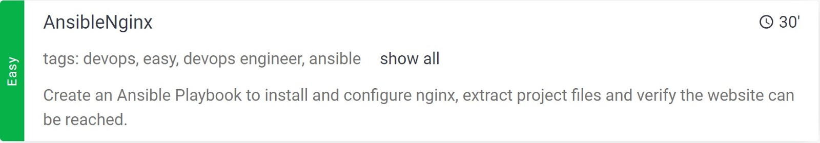 Assessing DevOps Engineers – Codility Assessing DevOps Engineers – Codility