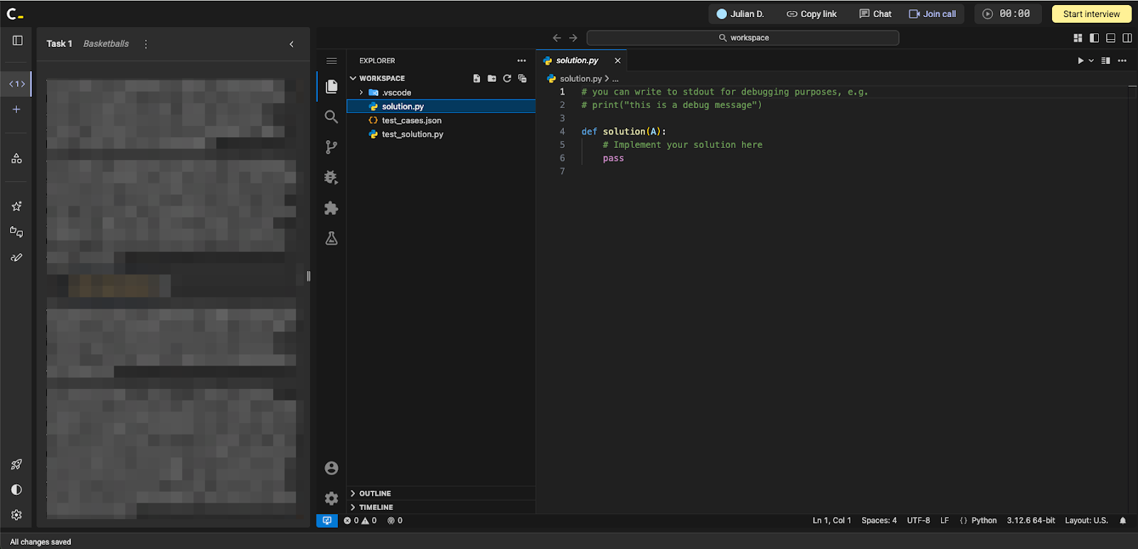 Fundamental VSCode Library Tasks – Codility